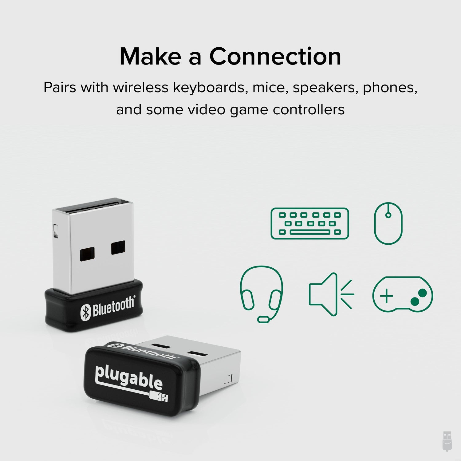 Plugable USB Bluetooth® 5 Adapter ~ Plugable Technologies