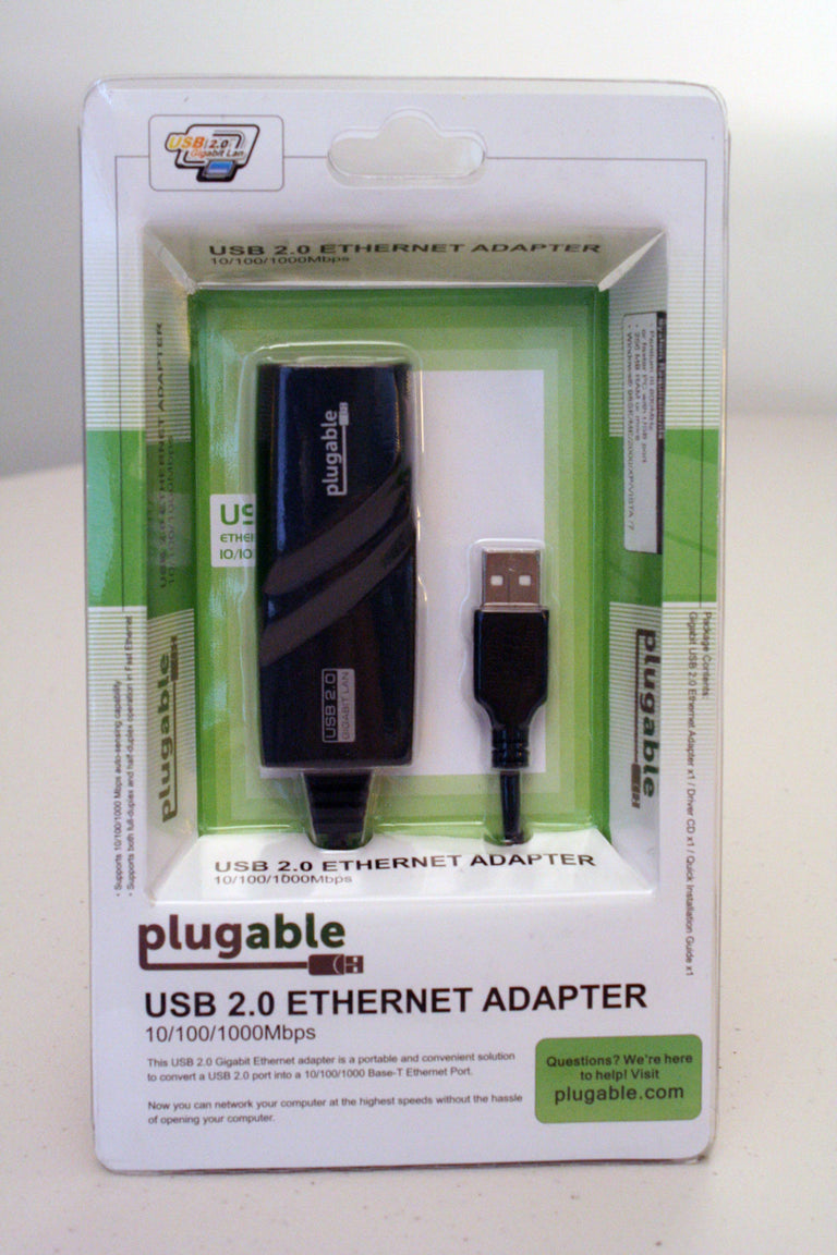Plugable USB 2.0 10/100/1000 Gigabit Ethernet Adapter ~ Plugable ...
