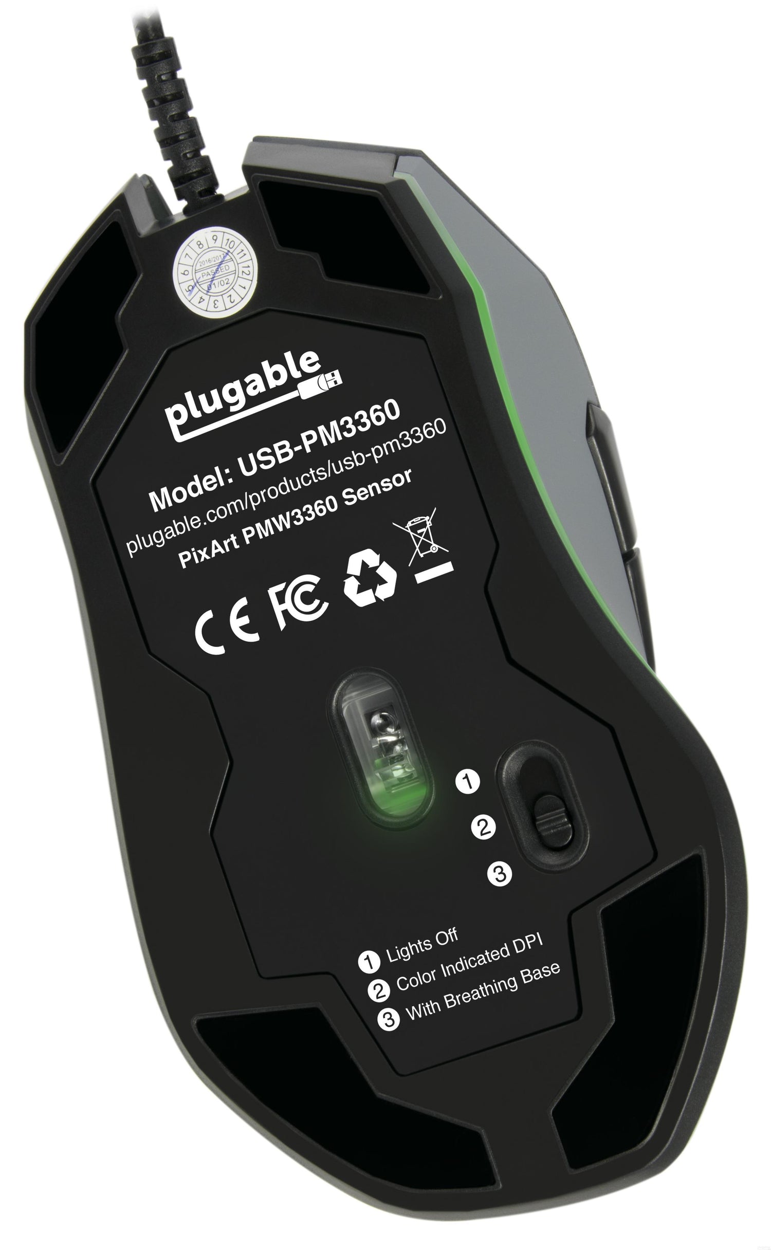Plugable Performance Mouse for Gaming and Precision ~ Plugable Technologies
