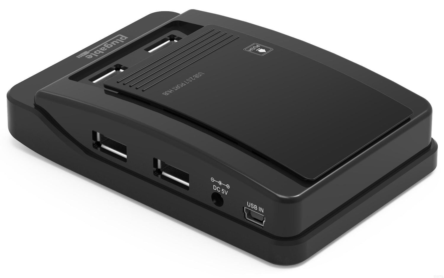 Plugable USB 2.0 7-Port Hub with 15W Power Adapter ~ Plugable Technologies