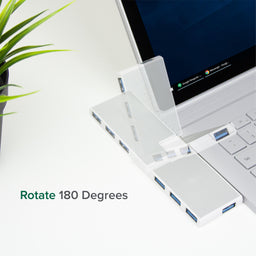 Plugable Rotating 4-Port USB 3.0 Portable Bus Powered Hub ~ Plugable ...