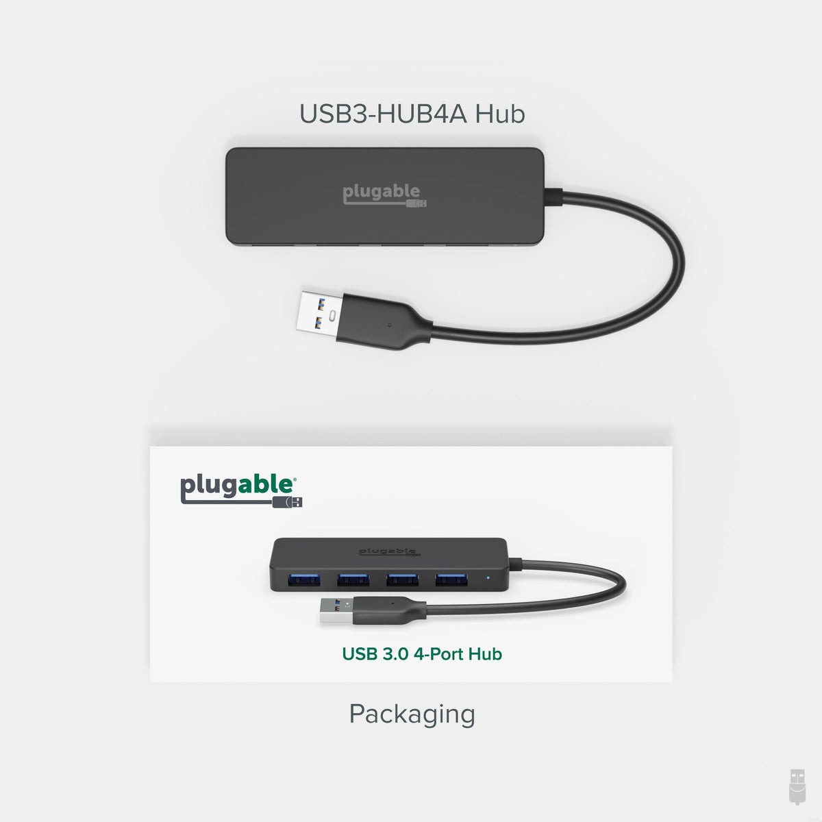 Plugable USB 3.0 4-Port Hub ~ Plugable Technologies