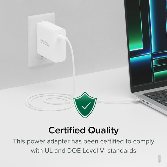 Plugable 140W USB-C GaN Power Adapter ~ Plugable Technologies